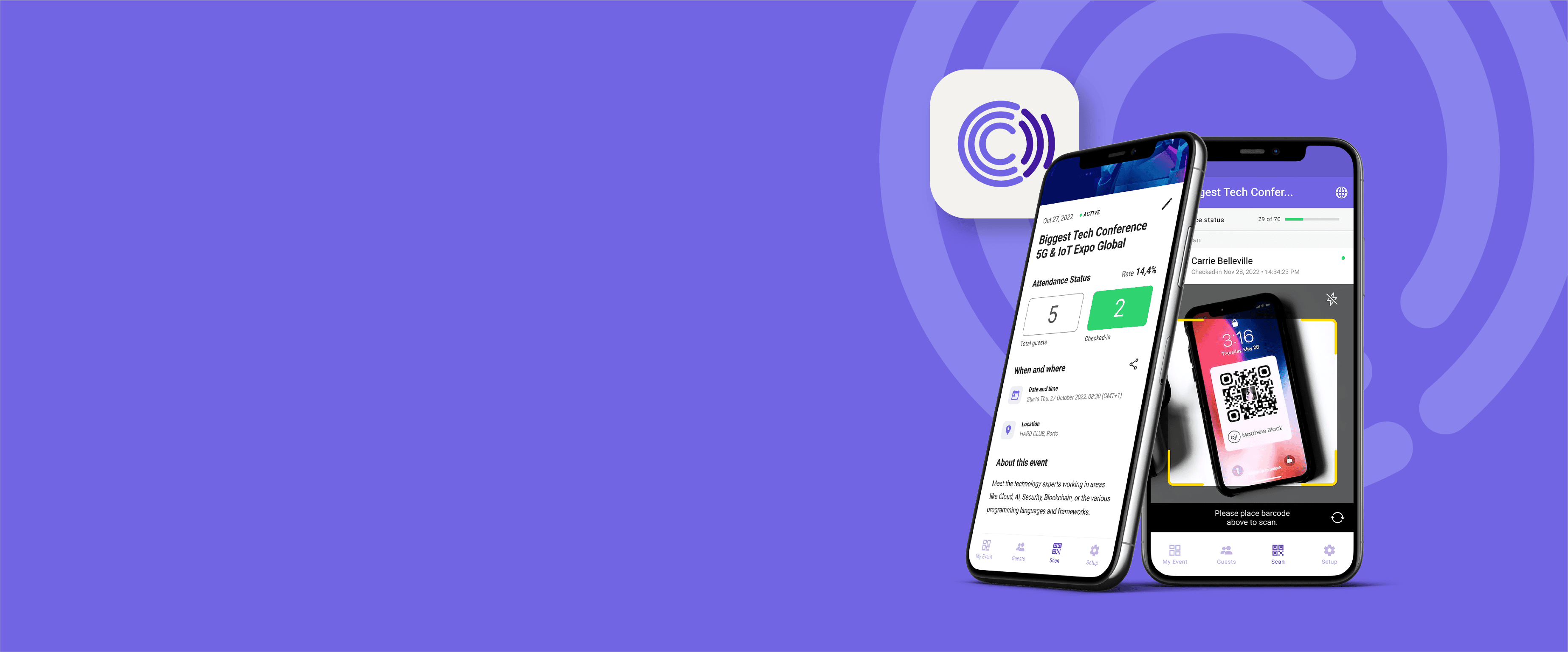 Conoce la app de check-in para eventos powered by beamian