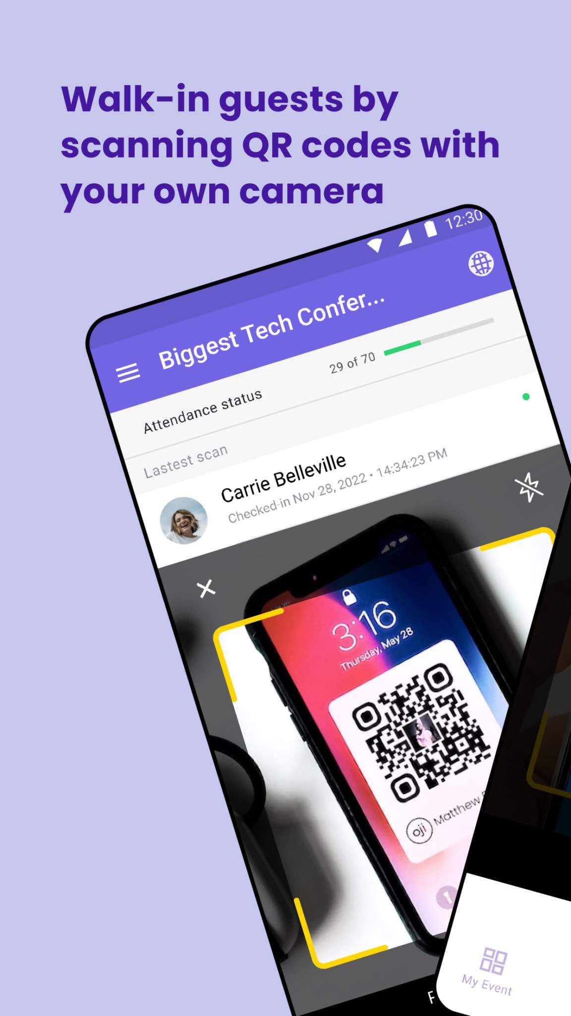 Conoce la app de check-in para eventos powered by beamian